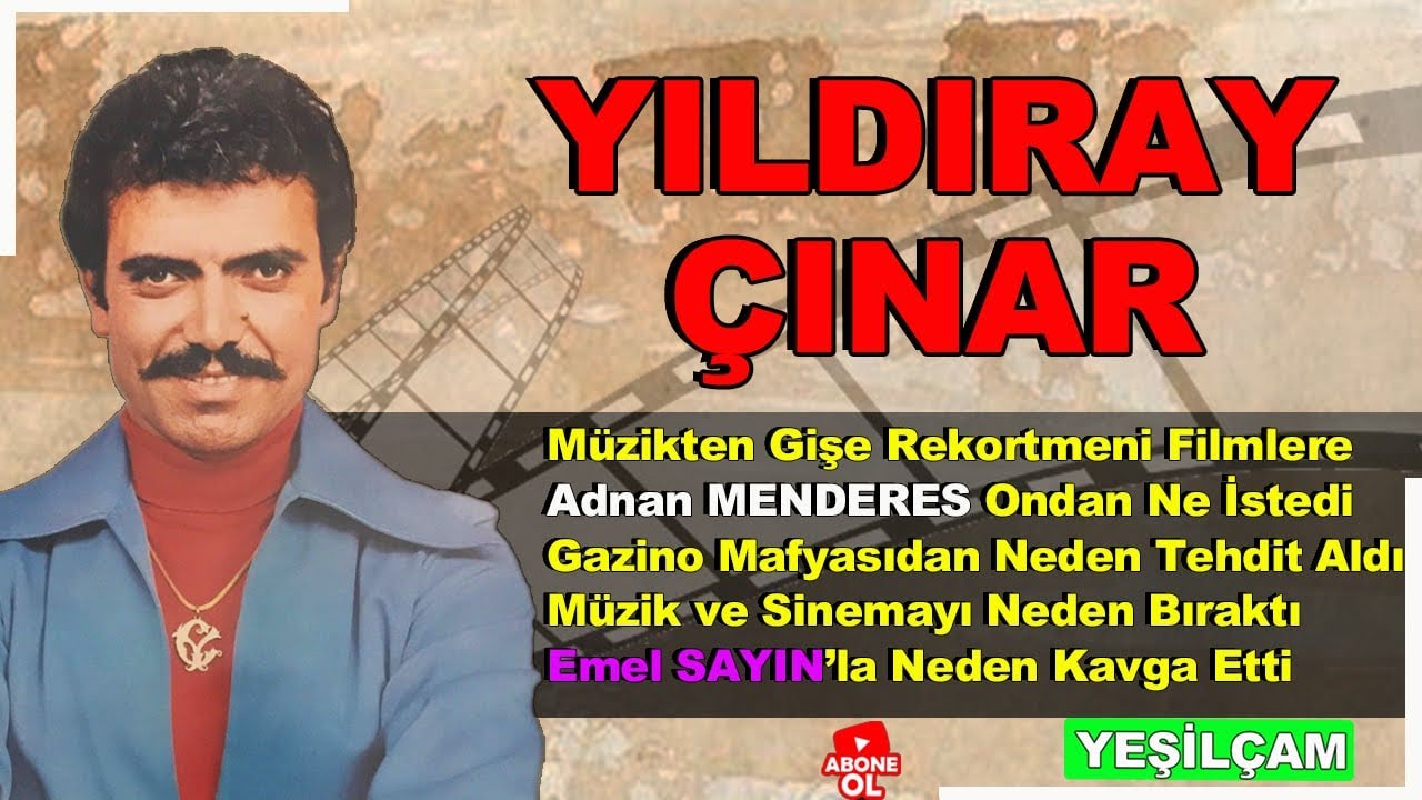 YILDIRAY ÇINAR'IN YAŞAM ÖYKÜSÜ #yeşilçam #yıldırayçınar # ...