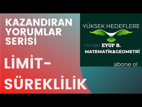 KAZANDIRAN YORUM SORULARI LİMİT SORU ÇÖZÜMÜ-3