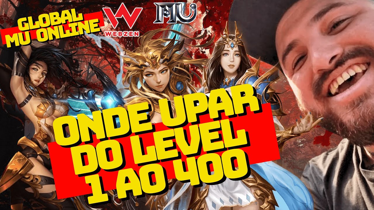GUIA DE LEVEL UP MU ONLINE DO LEVEL 1 AO LEVEL 400 - YouTube