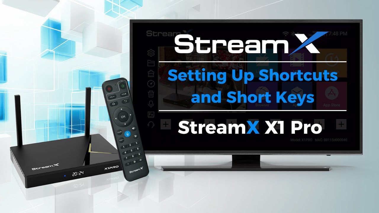 How to Setup Shortcuts and Short Keys with StreamX X1 Pro? - YouTube