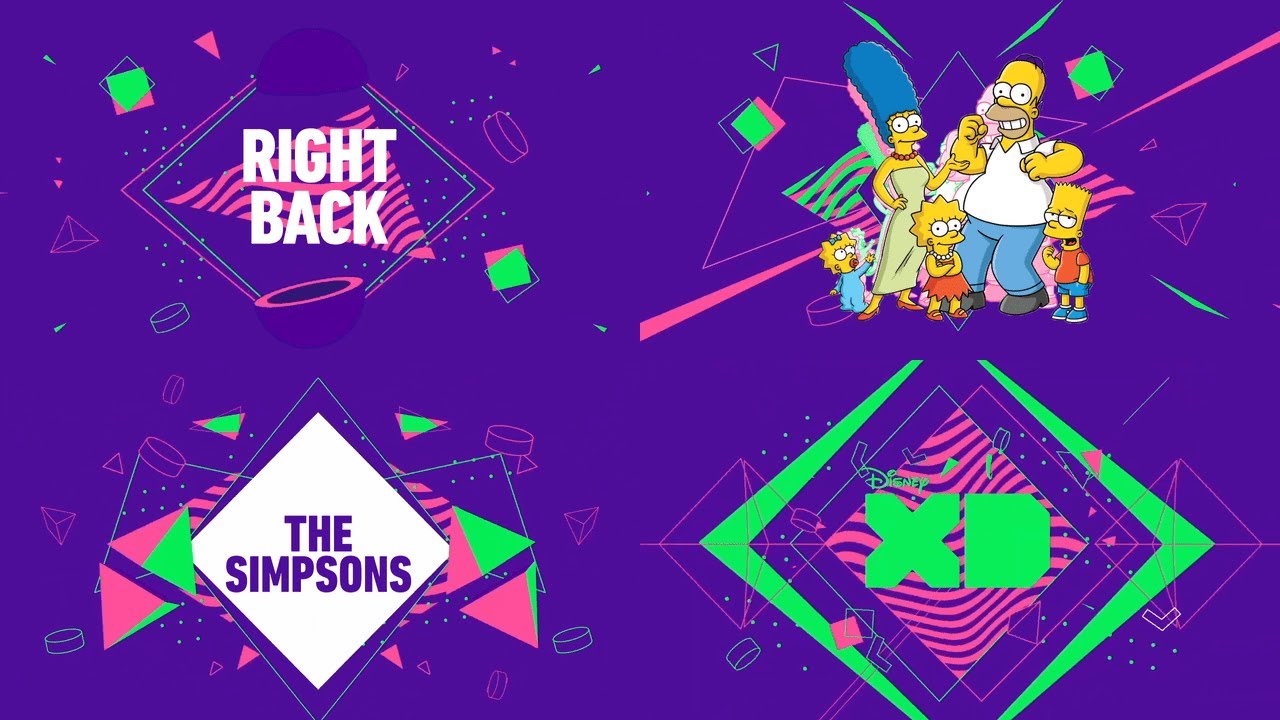 Disney XD - 2016 Break Bump, Night: The Simpsons (BRB) [F-M] - YouTube