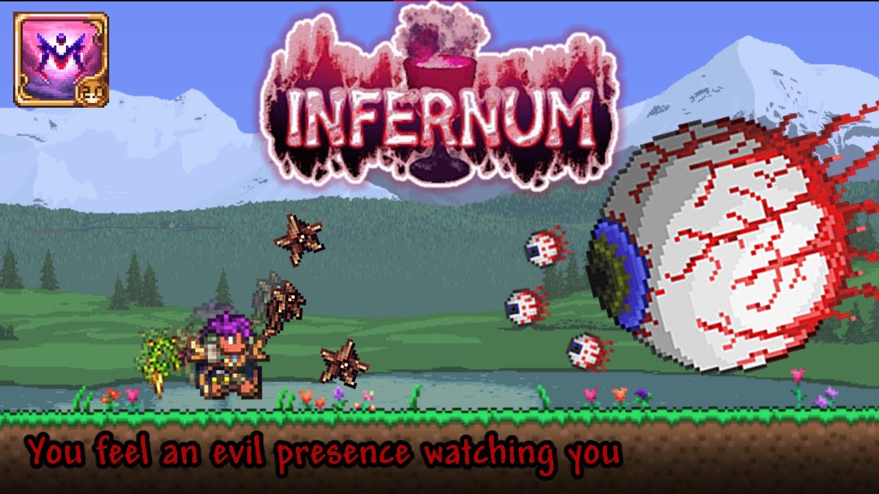 Calamity Infernum Eye of Cthulhu Summoner Guide - YouTube
