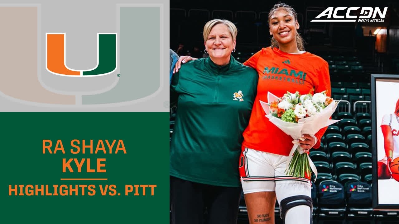 Miami's Ra Shaya Kyle Delivers Big In Home Win - YouTube