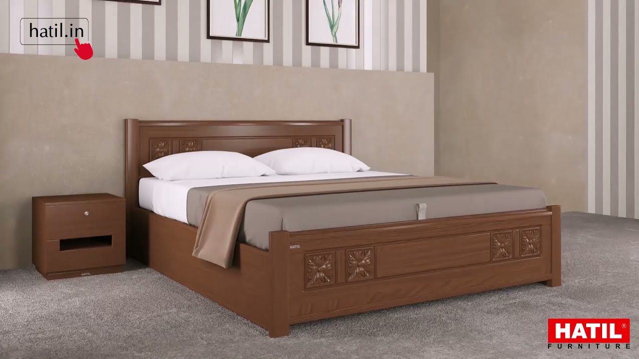 Galaxy-118 | Bed | Bedroom Furniture | HATIL India - YouTube