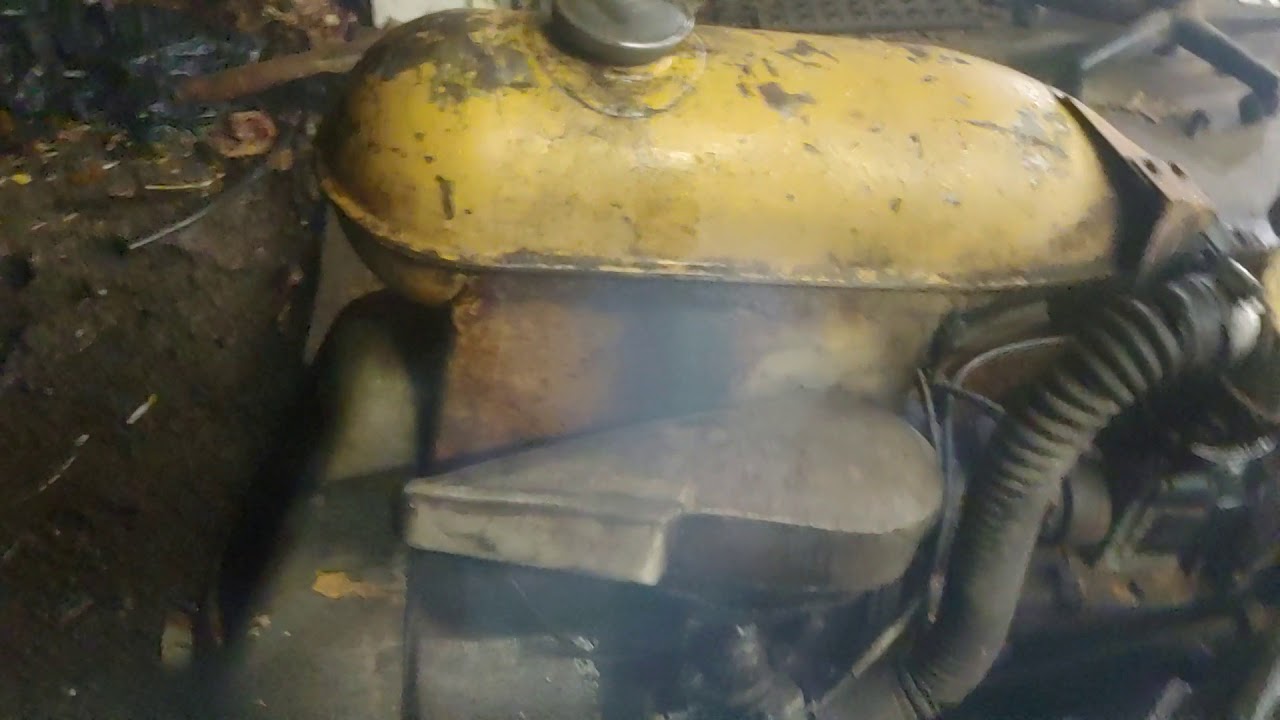 Frazer two stroke rototiller! - YouTube