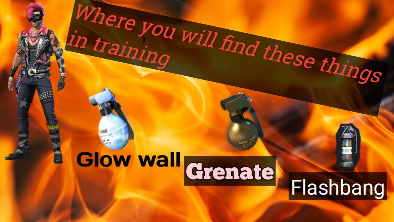 Where you will get glow wall, grenade and flashbang in training - YouTube