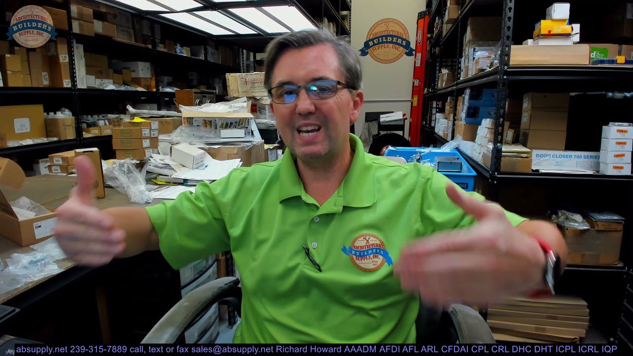 Rixson 147 1 1 2 Pivot Set - YouTube