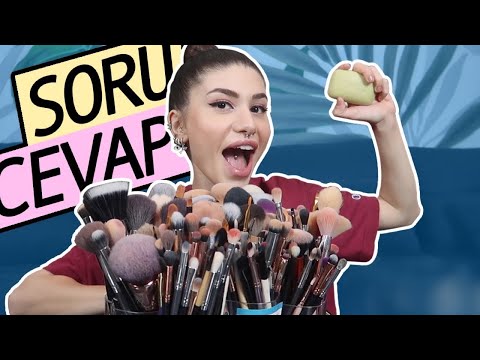 GÖBEK ADIM? | FIRÇALARIMI YIKARKEN SORU CEVAP ÇÜNKÜ BAŞKA TÜRLÜ YIKAYAMAM