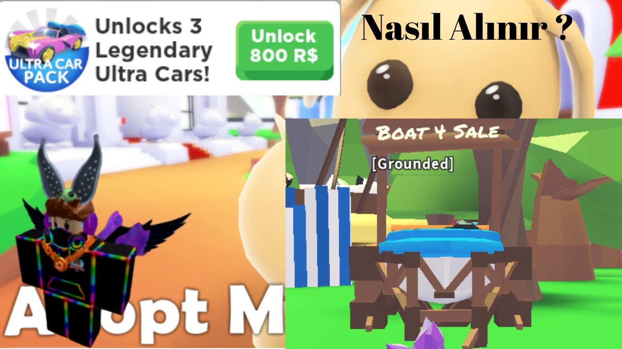 Adopt Me Yeni Güncelleme Geldi !? Yeni ultraCAR Pack Ve Boat Nasıl ...