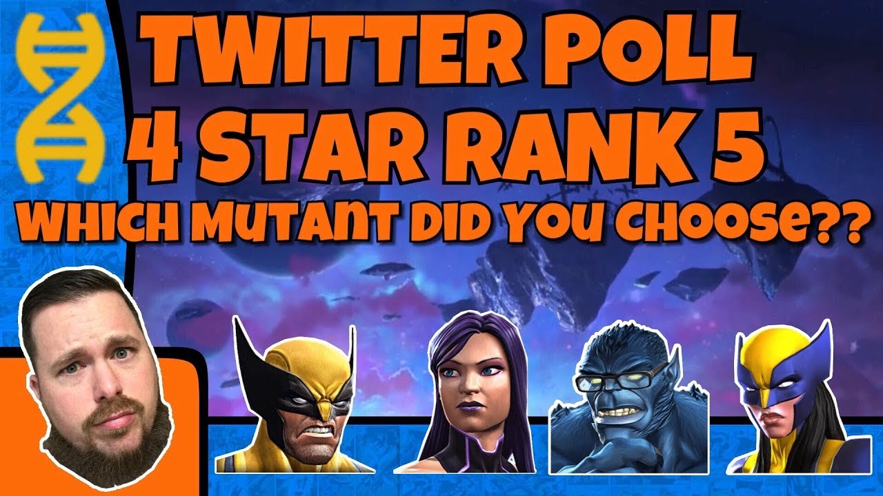 Twitter Poll Which Mutant Did You Choose?? | Marvel Contest of ...