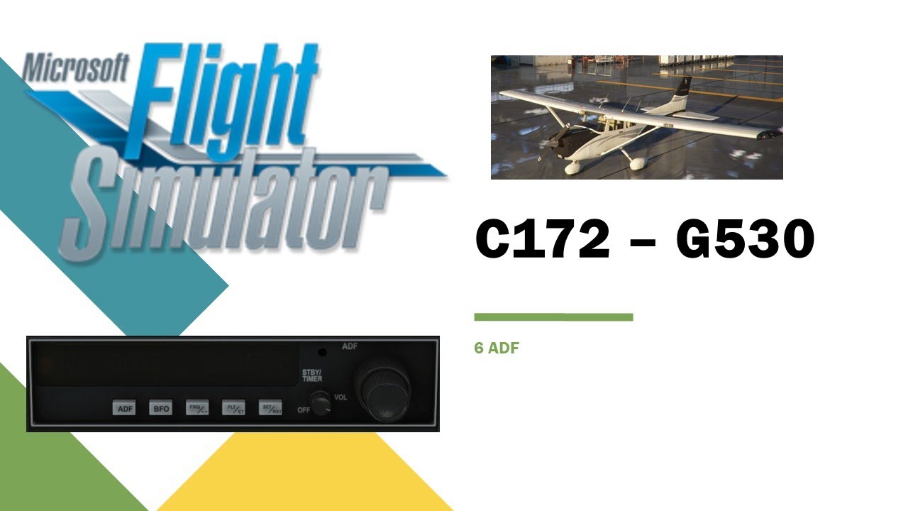 6 C172 - setting up the ADF - YouTube