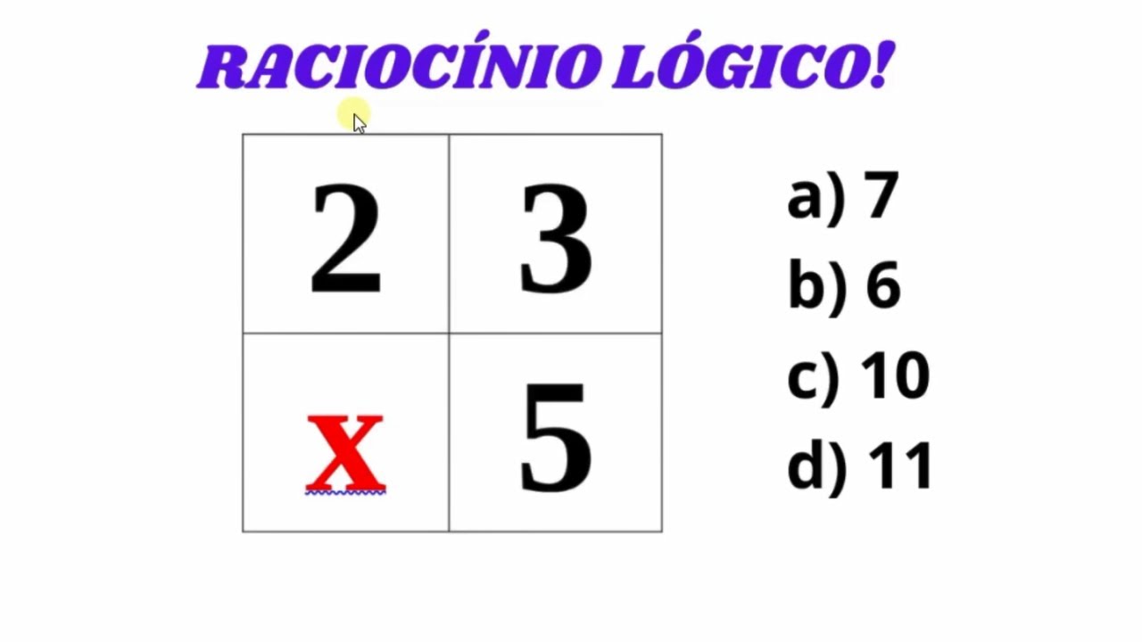 🚦90% NÃO ACERTAM esse desafio! MATEMÁTICA/RACIOCÍNIO LÓGICO/QUESTÕES ...
