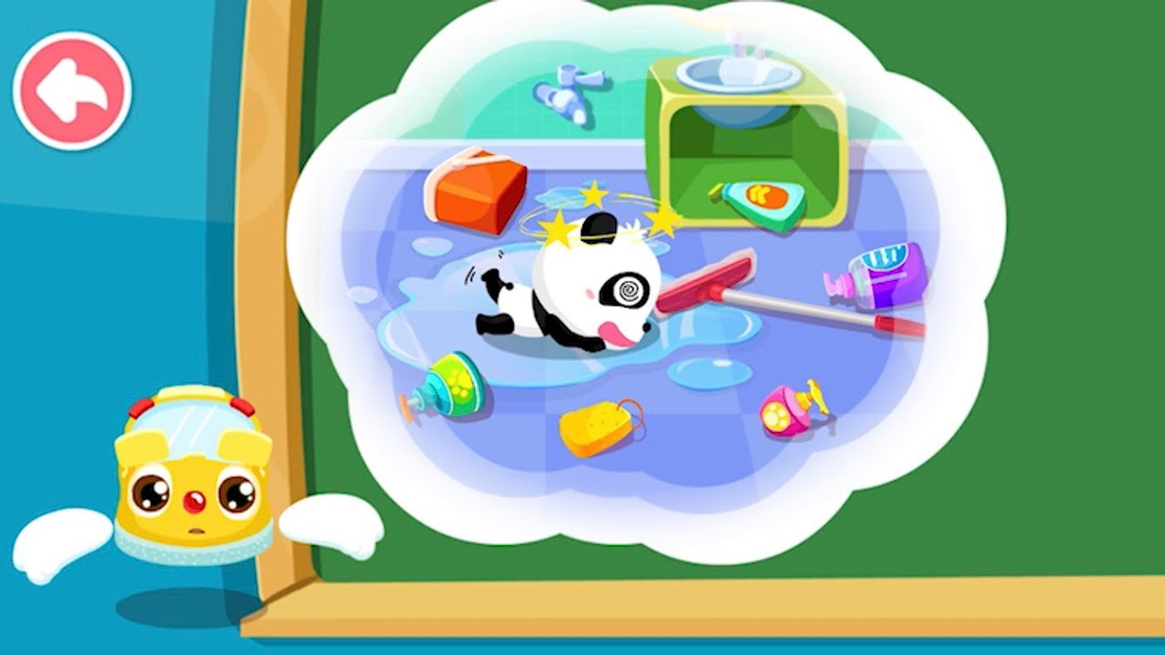 Baby panda home safety | baby panda ghar ki rakhavali | Best Cartoon ...