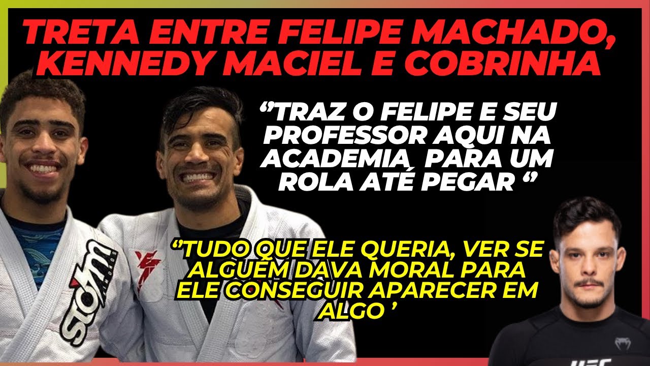 TRETA - COBRINHA FAZ VÍDEO CHAMANDO FELIPE MACHADO E SEU PROFESSOR PARA ...