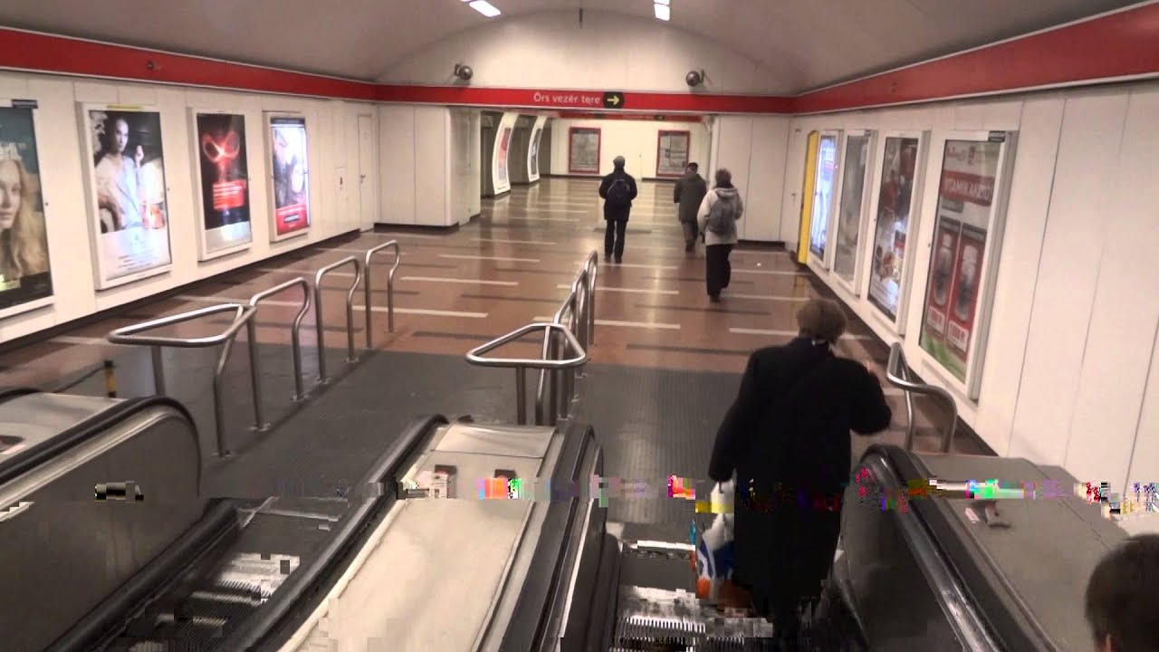 Budapest Metro Line 2 - Budapest Deli Train station - YouTube
