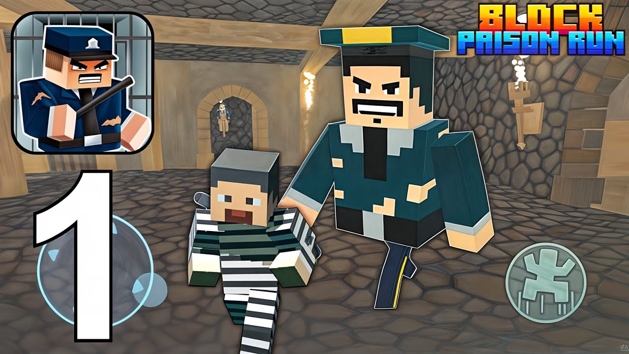 Block Prison Run: Escape - Gameplay Walkthrough Part 1 - Prison Escape ...