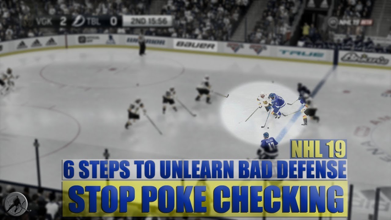 NHL 19: Some Good Defensive Tips | STOP POKE CHECKING - YouTube
