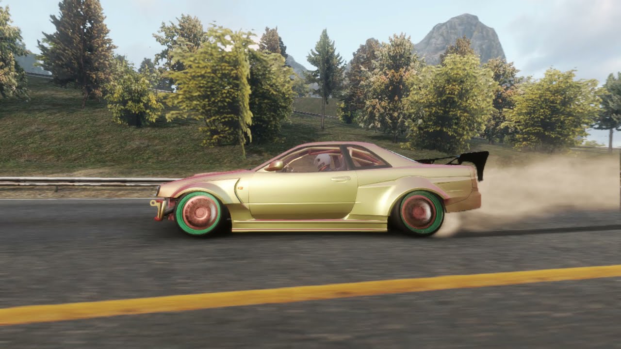 Nissan Gtr R34 Drift by kalew | Shot with GeForce - YouTube