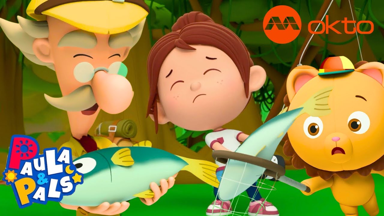 FISHING Adventure with PROFESSOR COCONUT 🎣🐟🌴| Paula & Pals S2E09 | @mediacorpokto - YouTube