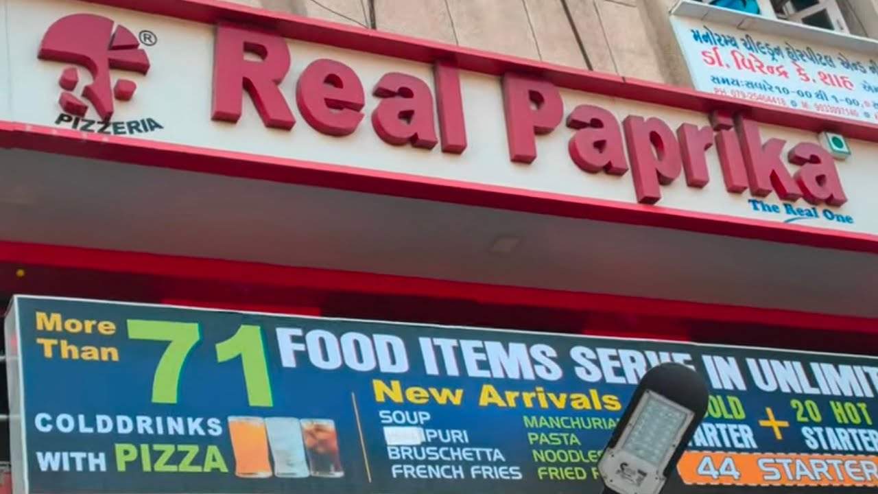 Real Paprika Pizza || Unlimited in just Rs 240 per person - YouTube