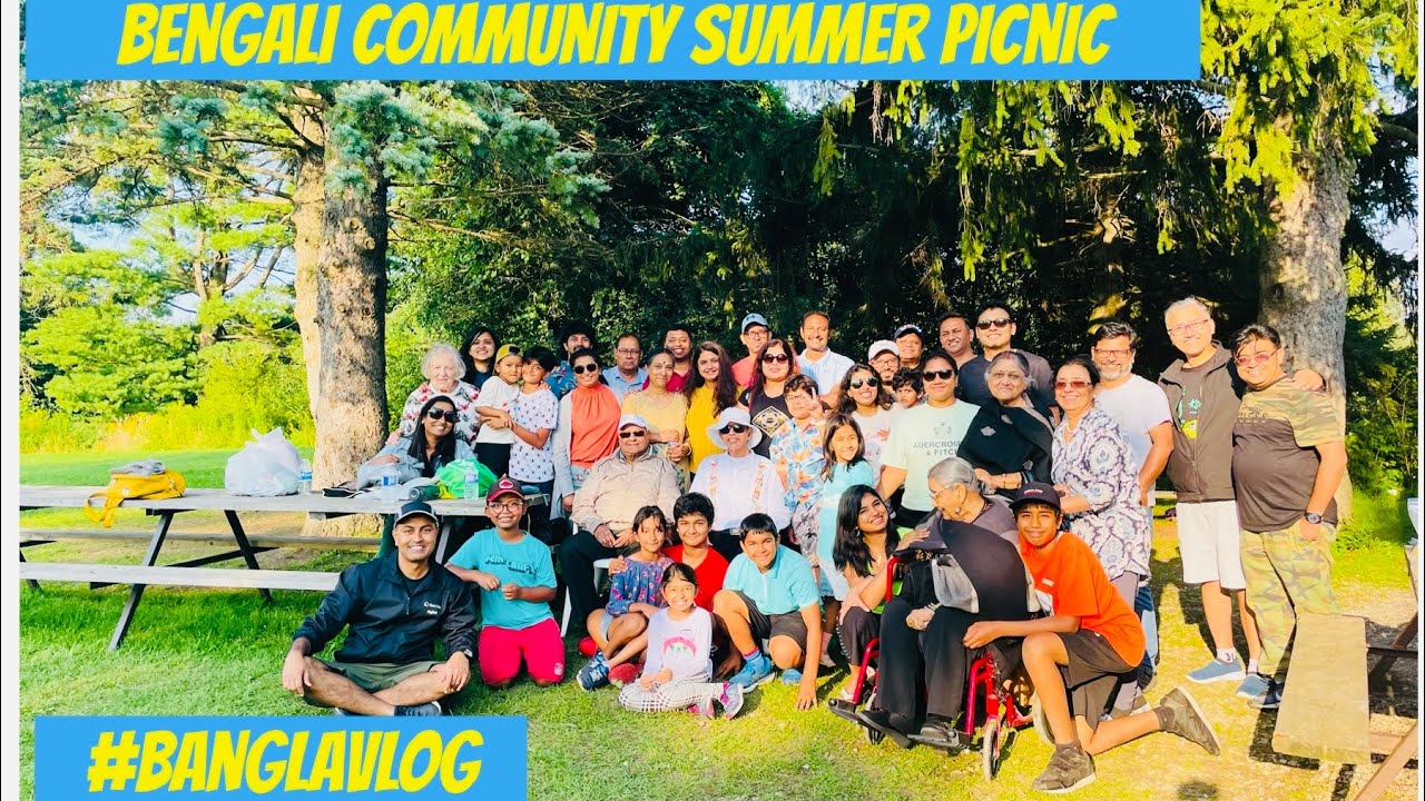 Bengali Community Summer Picnic In Canada । জঙ্গলে বাচ্চারা সাপ ব্যাঙ ...