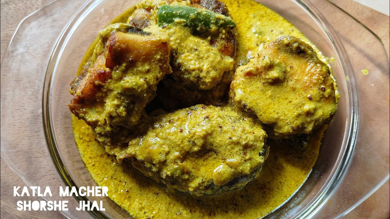 Cooking Big Katla Fish Bengali Style, Bengali Traditional Fish Recipes ...