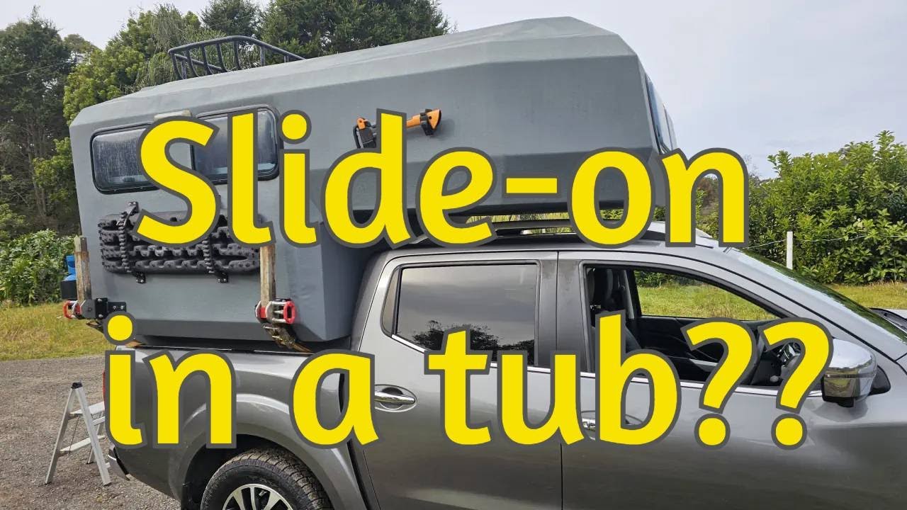 Gladiator Slide on fits in your tub! - YouTube