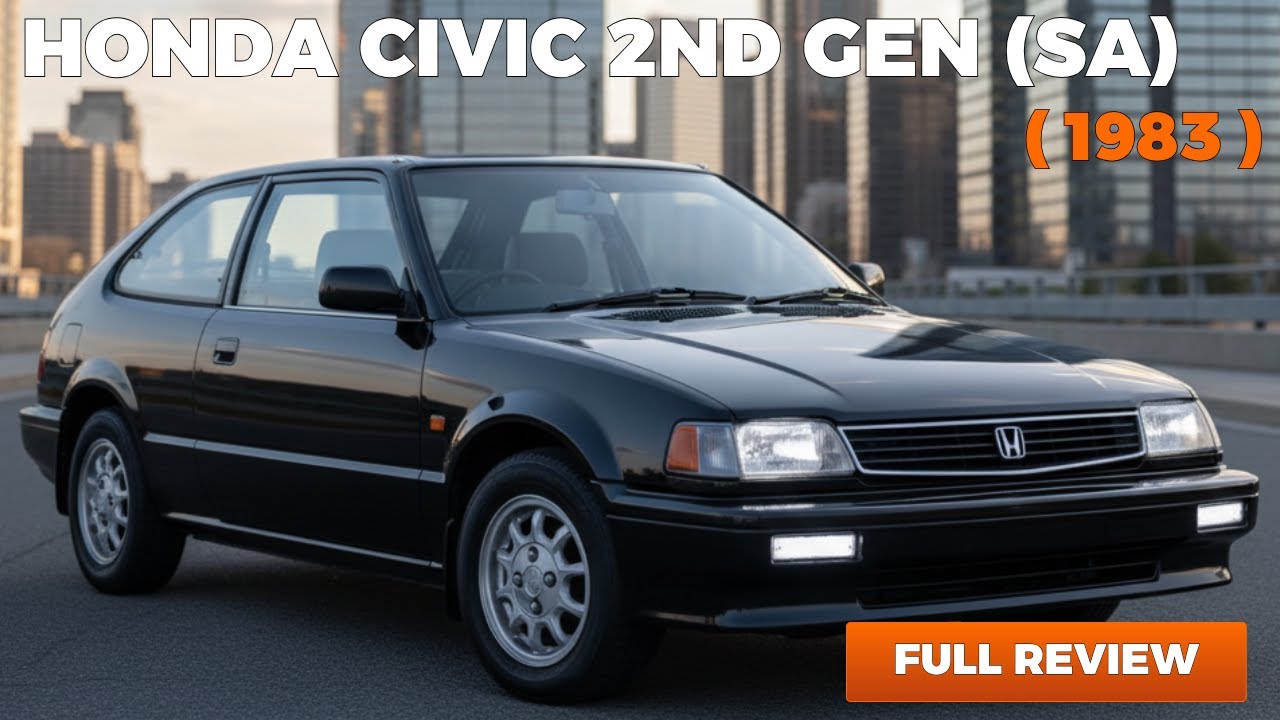 1983 Civic S: The First Honda Sport Hatch? (2nd Gen SA Model & Full ...