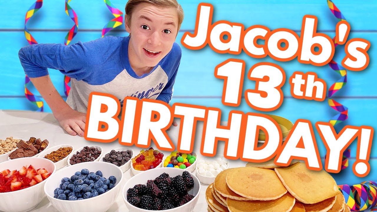 Jacob's 13th Birthday SPECIAL! - YouTube