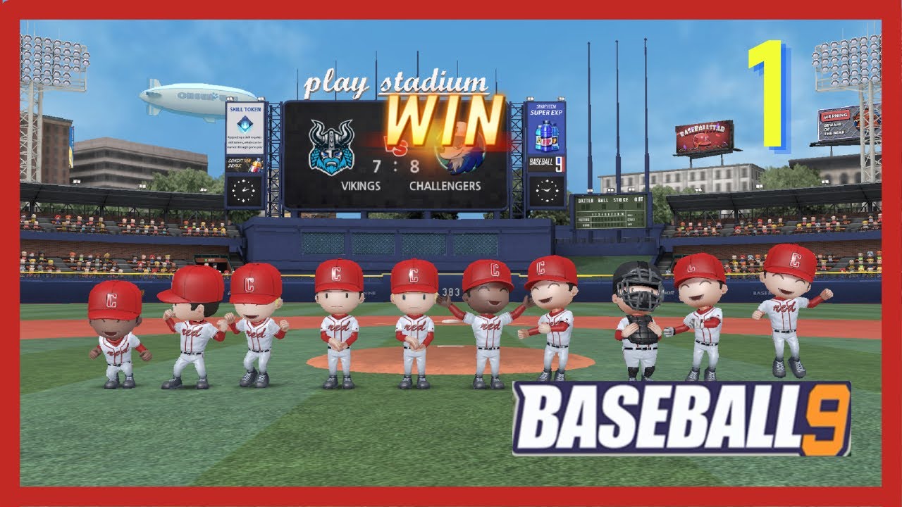 First WIN in BASEBALL! | Part:1 — BASEBALL 9 (Mobile Gameplay) - YouTube