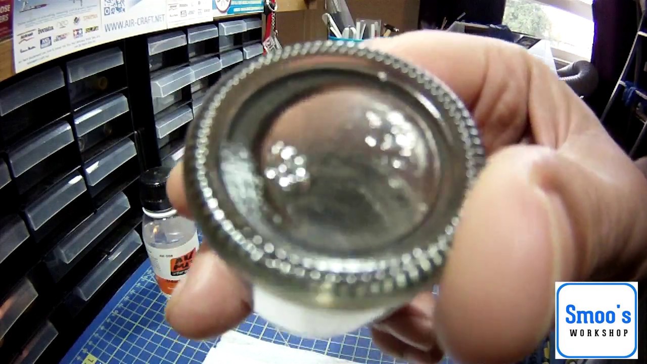 How To - Do an oil pin wash on a non metallic subject - YouTube