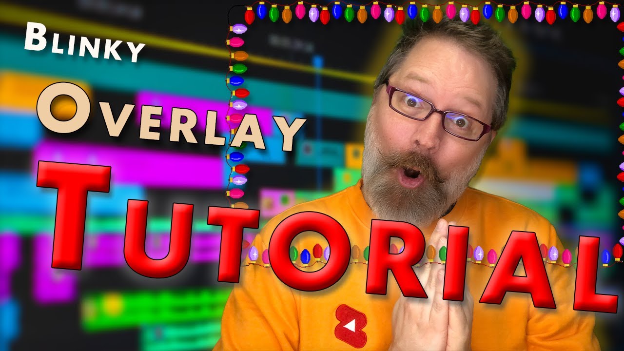 How to make a Blinky Christmas Lights border! in Premiere #premierepro #adobepremierepro # ...