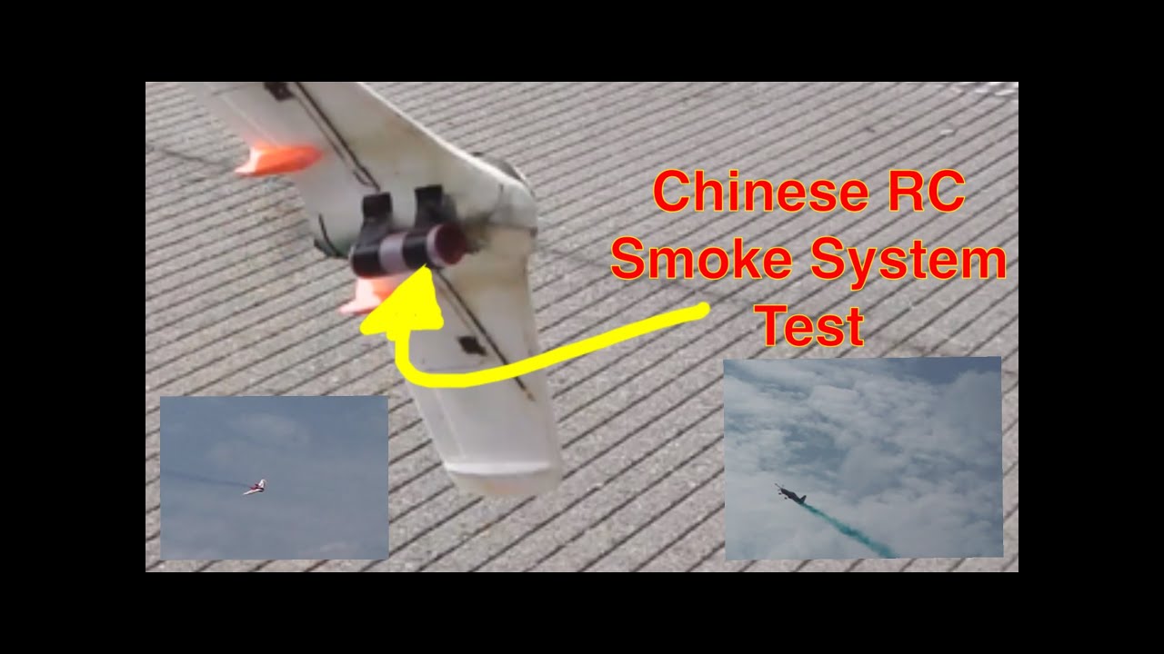Chinese RC Smoke System Test@HK Kai Tak RC Airport - YouTube