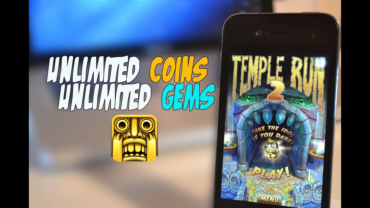 Temple Run 2 HACK: Unlimited Coins & Gems (No Jailbreak Required ...