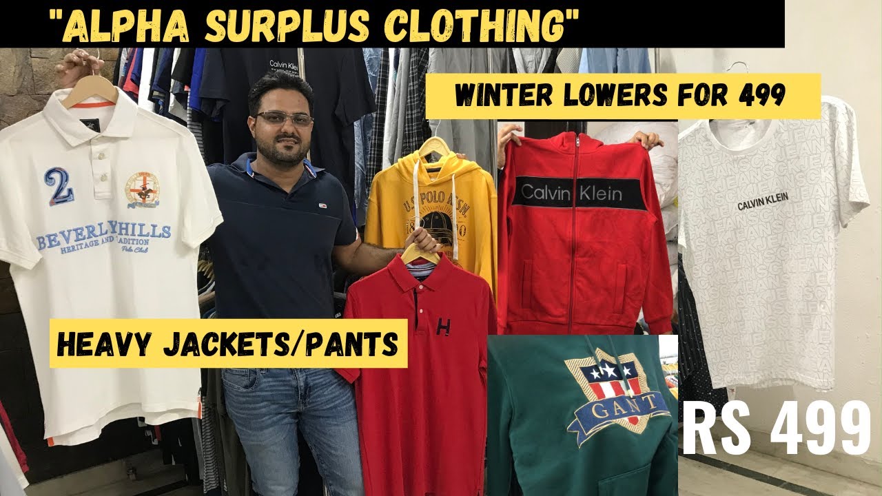 Cheapest Export Surplus Garments | 100% Original clothes | 90% off ...