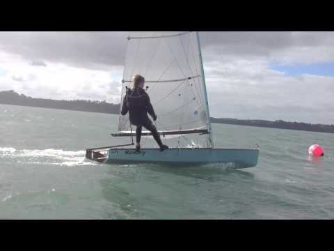 Farr 3.7 sailing at French Bay Yacht Club - YouTube