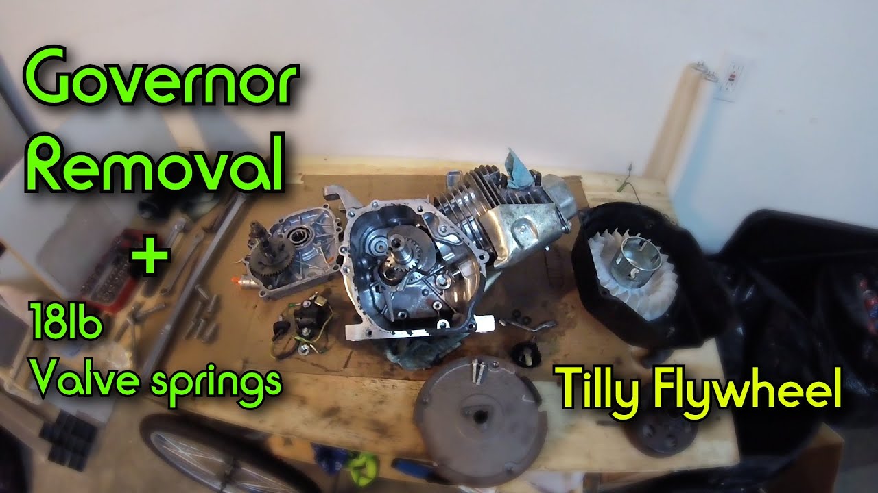 Removing the Governor on the Predator 212cc Engine for the Mini Chopper ...