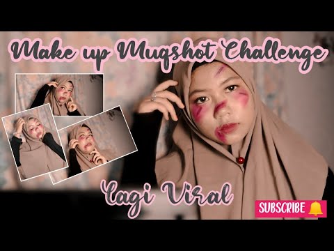 WAJAH SEMUANYA MEMAR!!!! MAKEUP MUGSHOTS CHALLENGE VIRAL 2020 ||Tiara ...