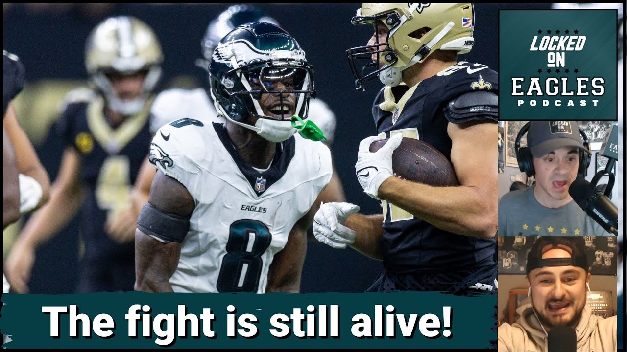 Philadelphia Eagles SURVIVE self-inflicted wounds to defeat New Orleans ...