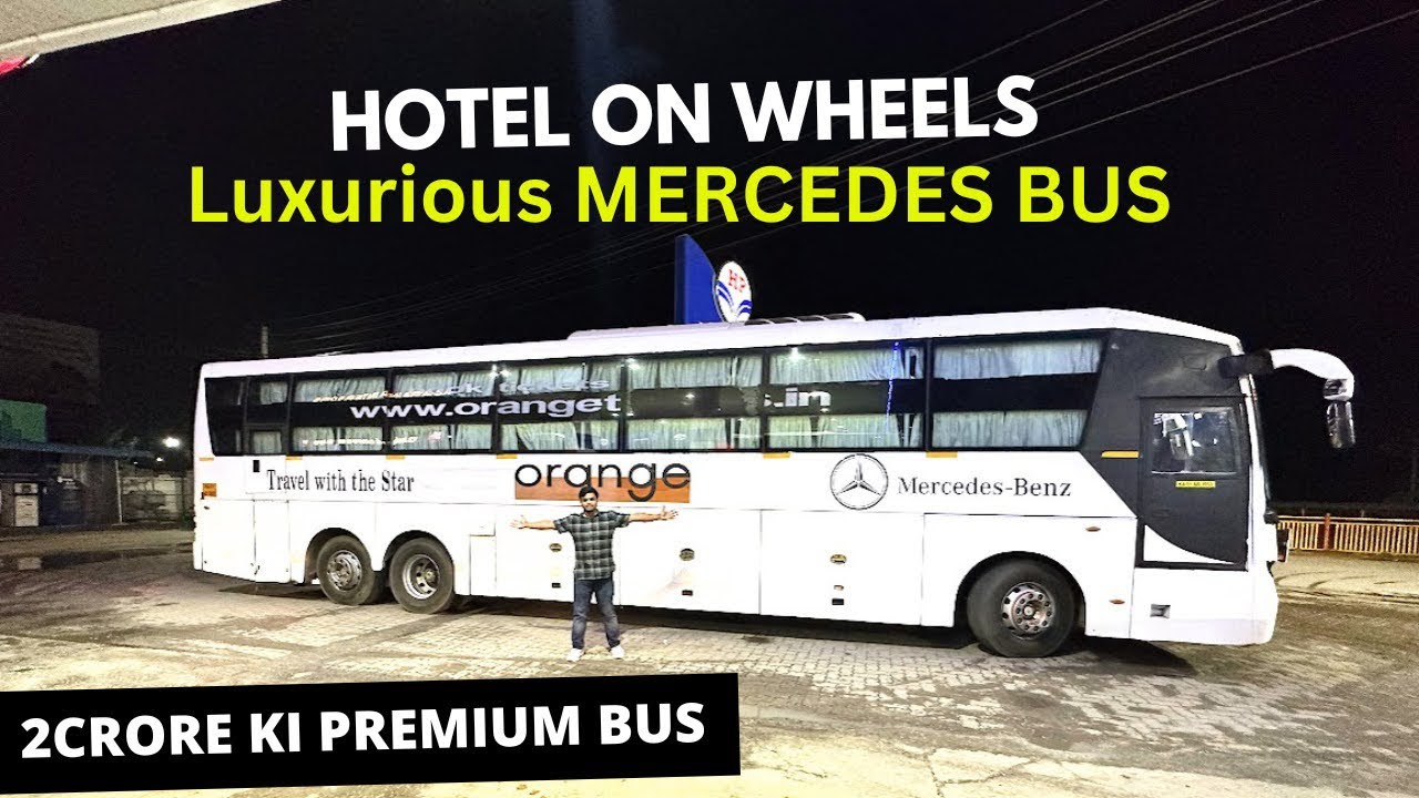 Mercedes Benz Super High Deck Multi Axle AC Sleeper Bus Journey from ...