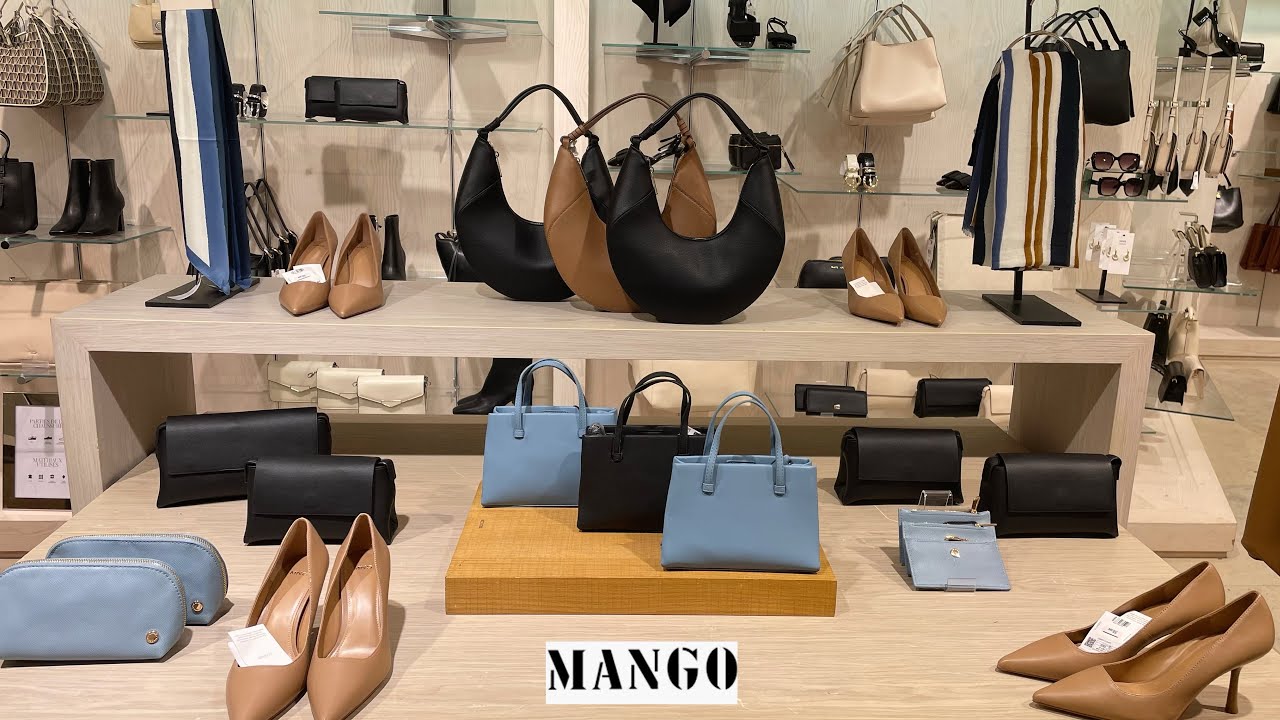 MANGO BAGS & SHOES NEW COLLECTION / FEBRUARY 2024 - YouTube