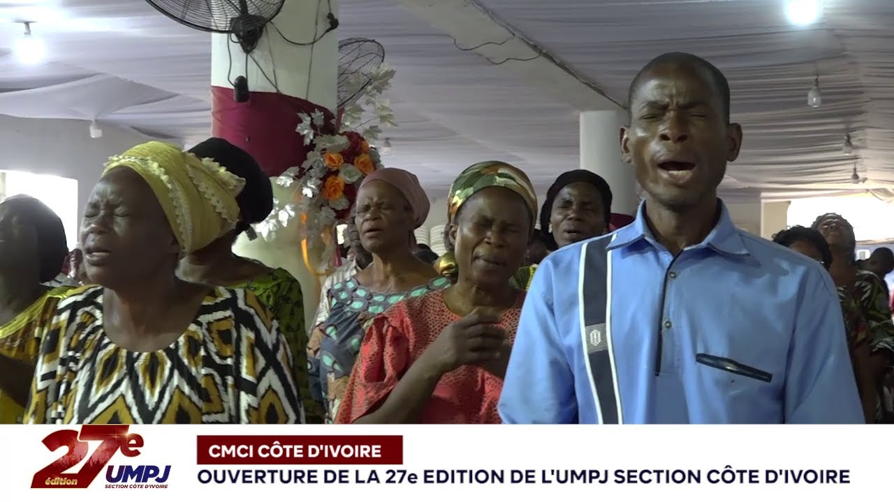 RTVC INFO - OUVERTURE DE LA 27e EDITION DE L'UMPJ CÔTE D'IVOIRE - YouTube