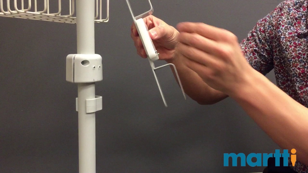 How to install the power adapter box to a Martti cart - YouTube