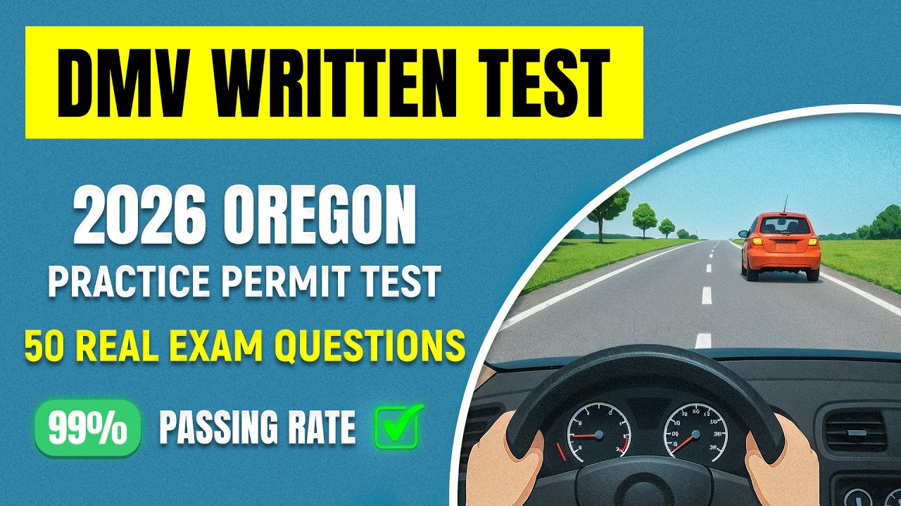 2026 Oregon DMV Permit Practice Test: Real Questions & Answers to Pass ...