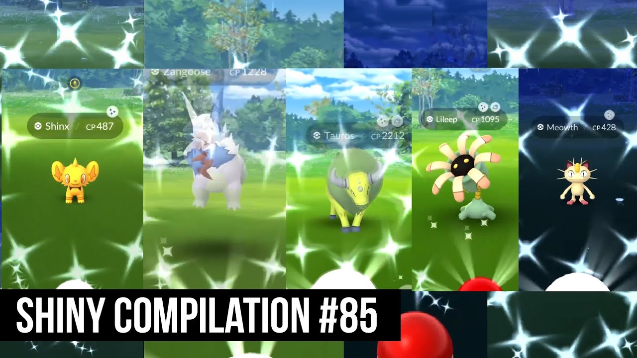 Pokemon GO Shiny Compilation #85 - YouTube