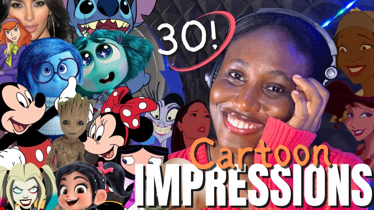 30 Cartoon Voice Impression - YouTube