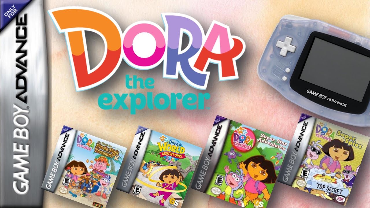 Todos Los Juegos De Dora La Exploradora Para Gameboy Advance - YouTube
