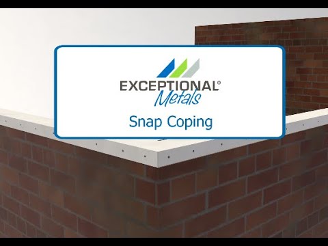 Exceptional Metals Snap Coping - YouTube