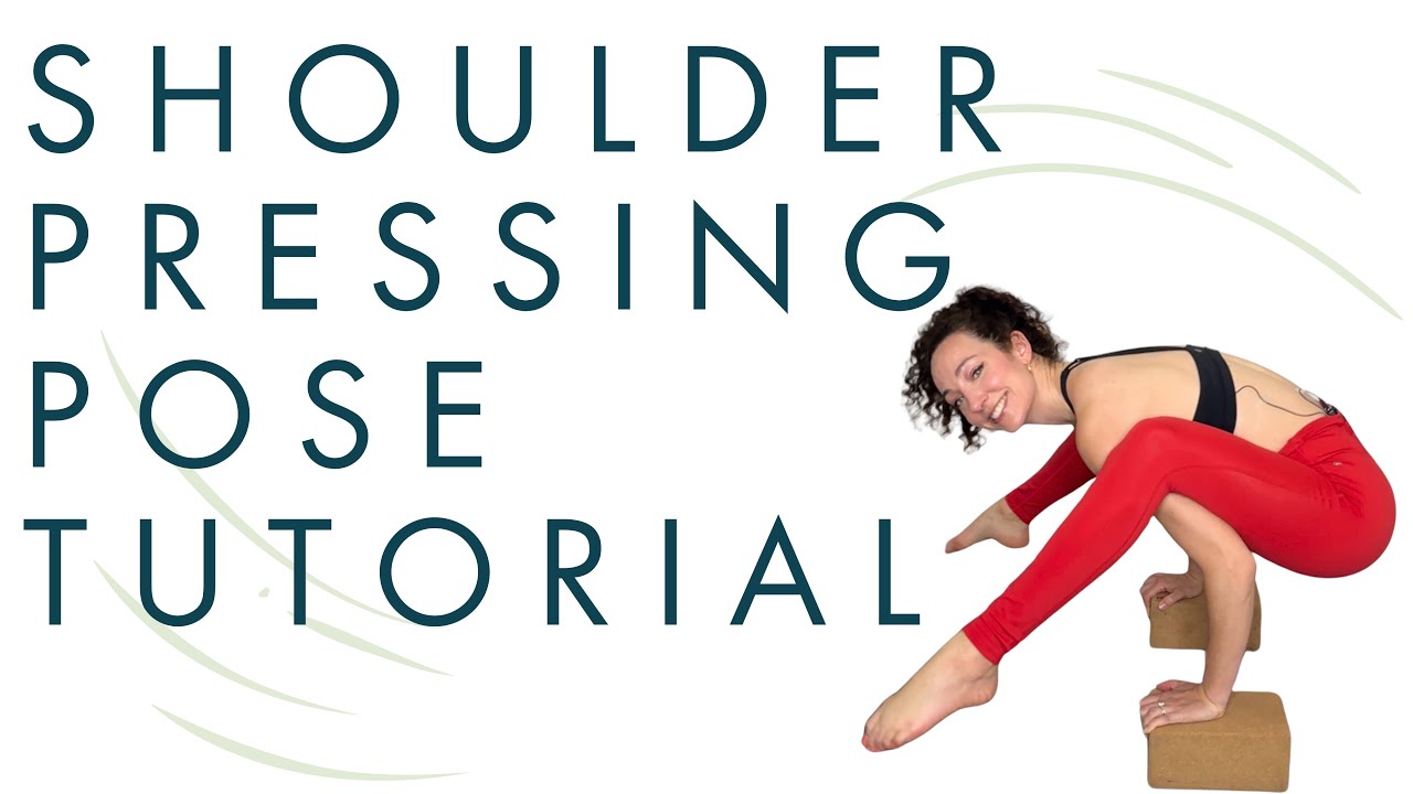 Shoulder Pressing Pose (Bhujapidasana) Tutorial | Beginner Friendly ...