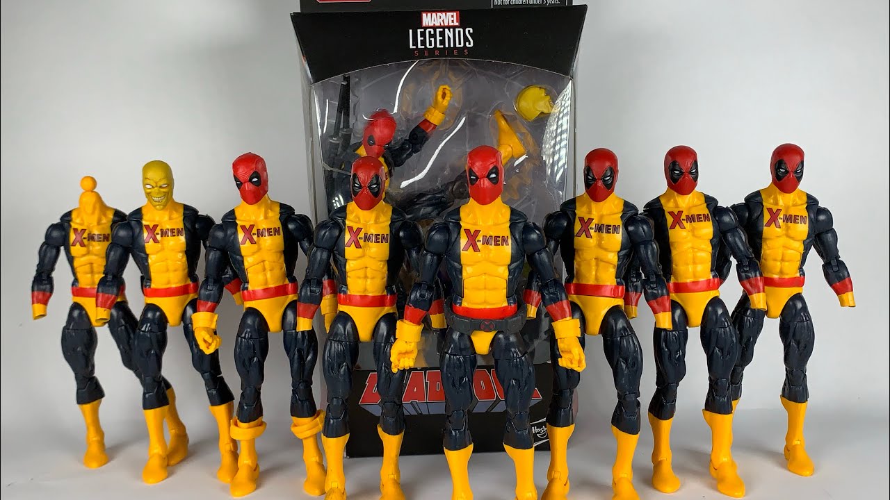Custom Bodies Marvel Legends Fodder Spider-Man Deadpool sunfire ...